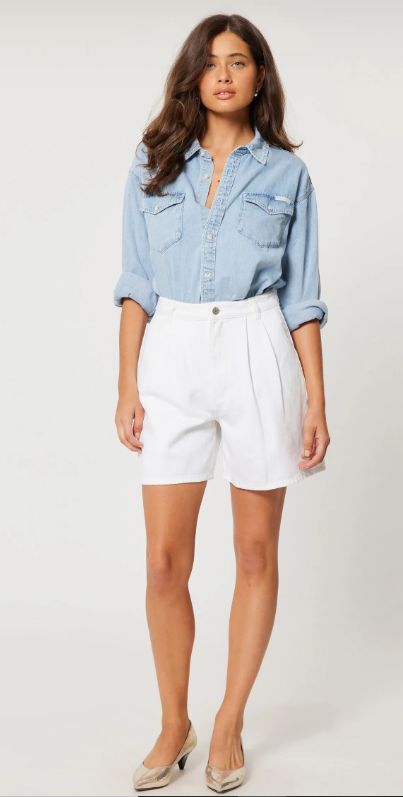 ROLLAS HORIZON SHORT VINTAGE WHITE – Alainn Mae